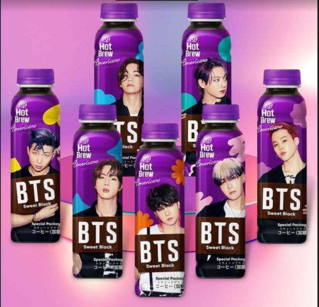 Sladka črna kava BTS 350ml HY - Thai Asia Shop - Tajska hrana - Spletna ...